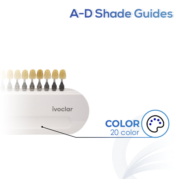 Ivoclar A-D Shade Guides | Ceradirect