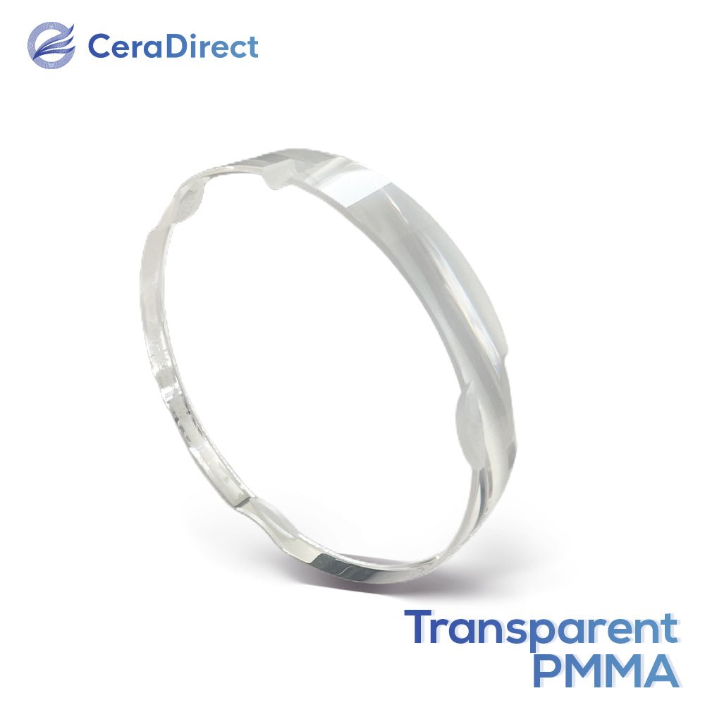 Clear PMMA Block—12mm-30mm | CeraDirect