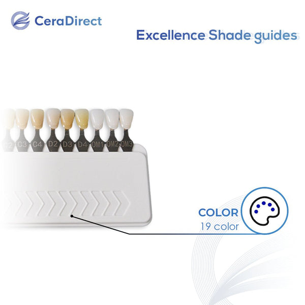 Excellence Shade Guides | Ceradirect